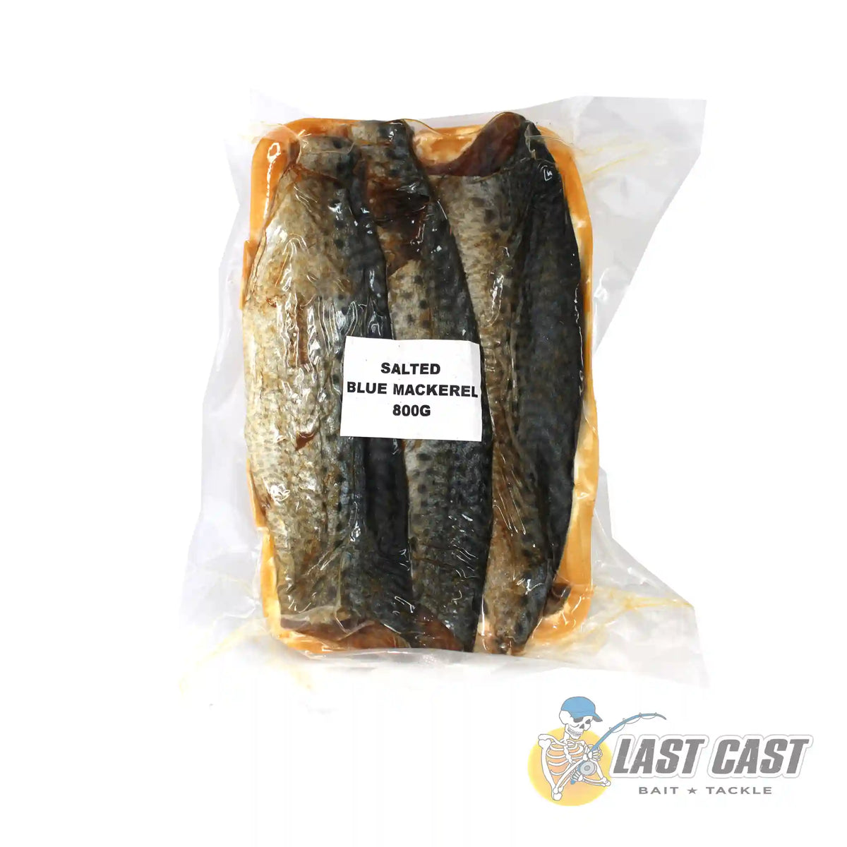 SALTED BLUE MACKEREL BAIT 800G PACK — Last Cast Bait and Tackle