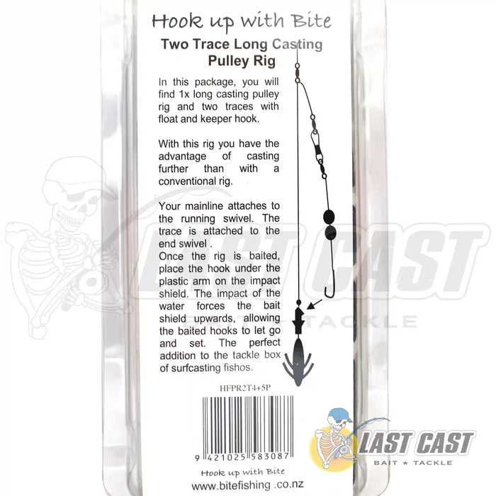 BITE - SURFCASTING PULLEY RIG BULLET FLOAT 2 TRACES — Last Cast Bait ...