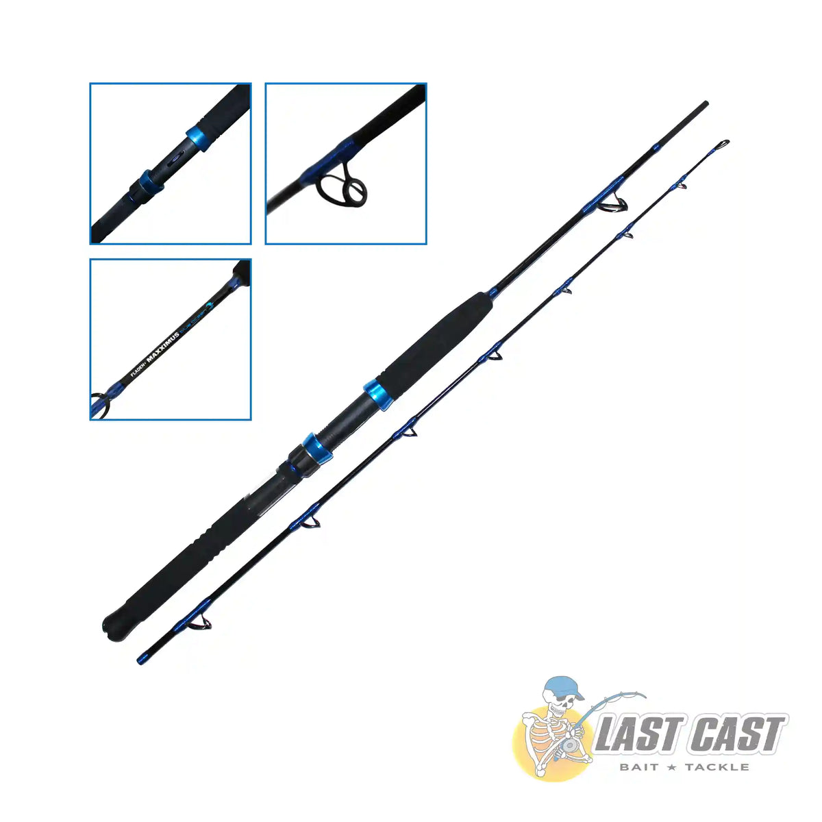 FLADEN - MAXXIMUS BLUE OCEAN BOAT ROD 6ft (180cm) 2pce — Last Cast Bait ...