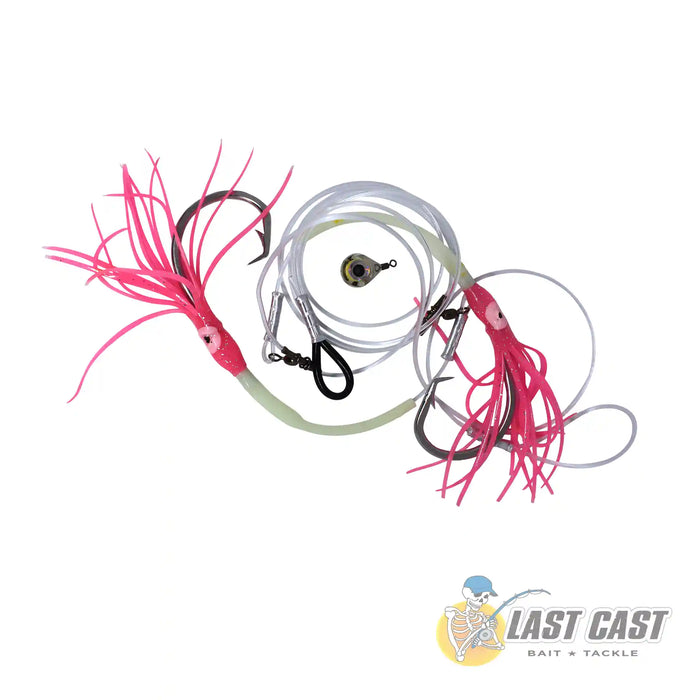 Jiggle Lure Hapuka Bluenose Rig 14 0 Squid Skirt With Flashing Light