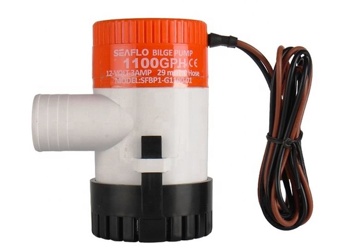 SEAFLOW - BILGE PUMP 12V 1100 GPH — Last Cast Bait and Tackle