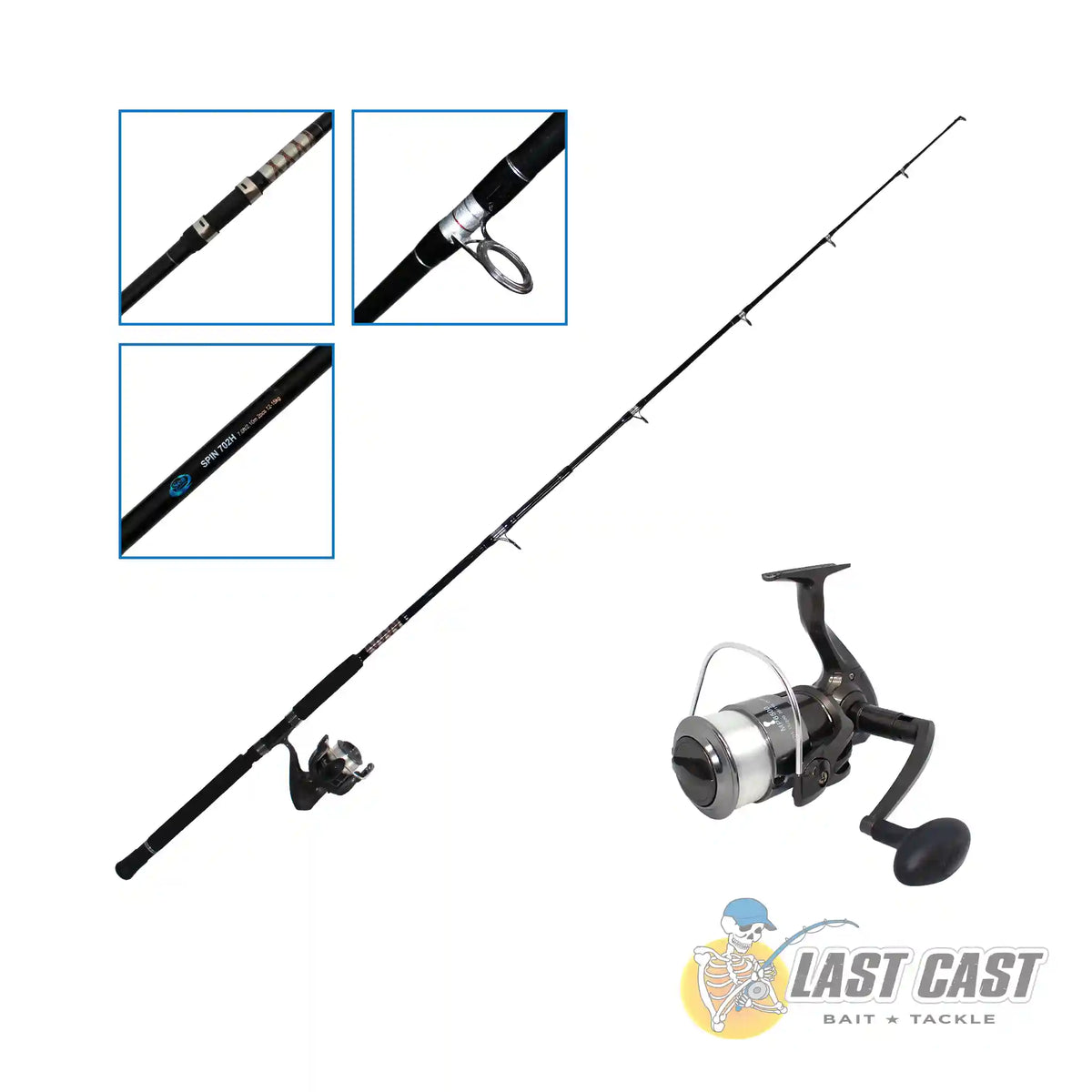 SEA HARVESTER - ROD COMBO 7ft 2pce — Last Cast Bait and Tackle