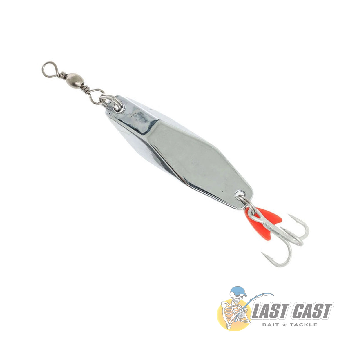 SNAPPER TACKLE - SILVER HEX WOBBLER LURE 120g — Last Cast Bait and Tackle