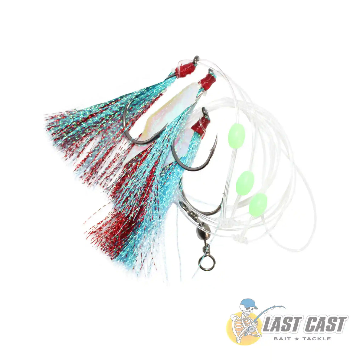 SNAPPER TACKLE 3 HOOK FLASHER RIG 6/0 — Last Cast Bait and Tackle
