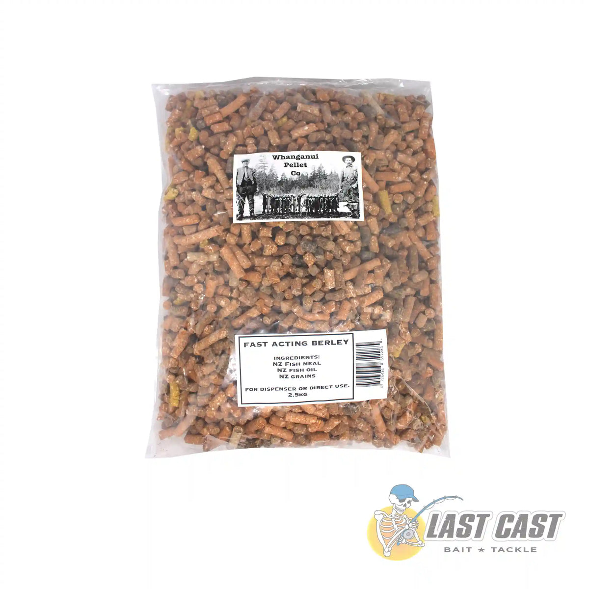 Fisherman Supply Co - Fast Acting Berley Pellets 2.5kg — Last Cast Bait ...
