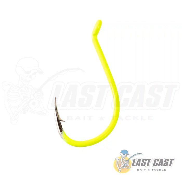 WISE ANGLER - BEAK HOOK WITH EXTRA LONG POINT IN FLUORESCENT GREEN ...