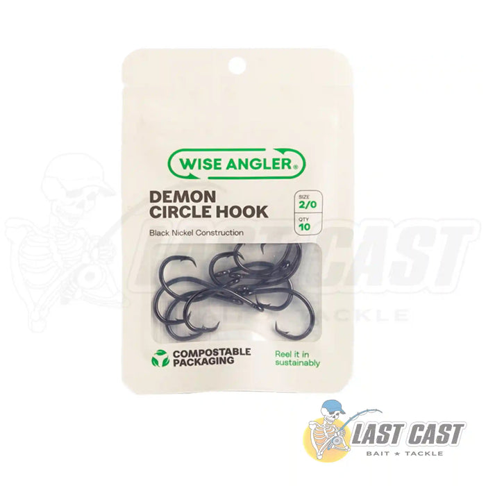 WISE ANGLER - DEMON CIRCLE FISHING HOOK — Last Cast Bait and Tackle
