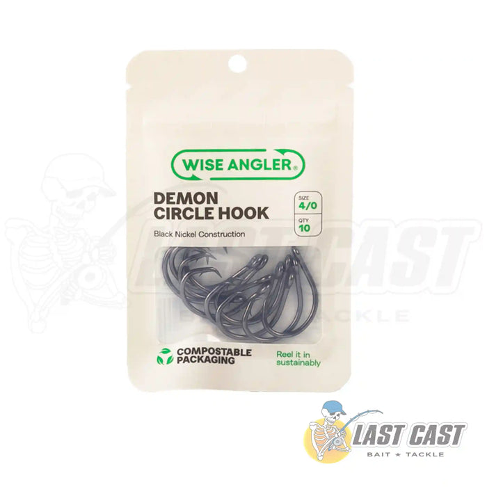 WISE ANGLER - DEMON CIRCLE FISHING HOOK — Last Cast Bait and Tackle