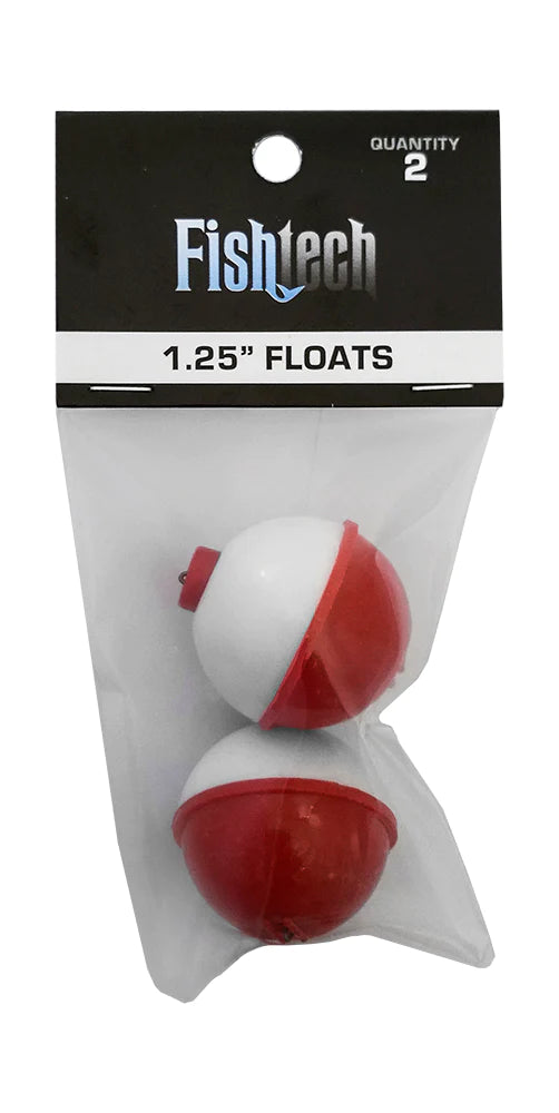 FISHTECK - FLOATS 1.25 INCH 2 PACK — Last Cast Bait and Tackle