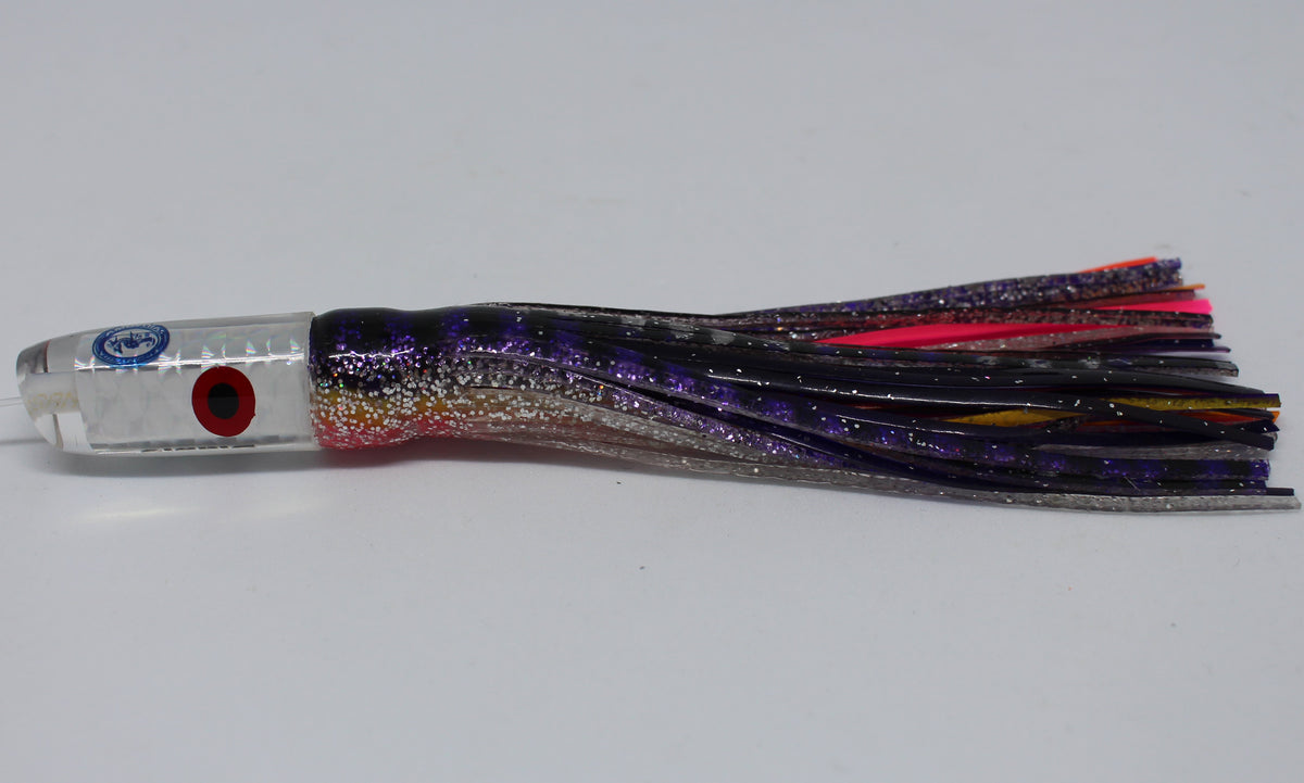 FRONTEIRA - DIABLO SOFT ANGLED HEAD - 8 INCH TUNA LURE - PURPLE SALAD ...