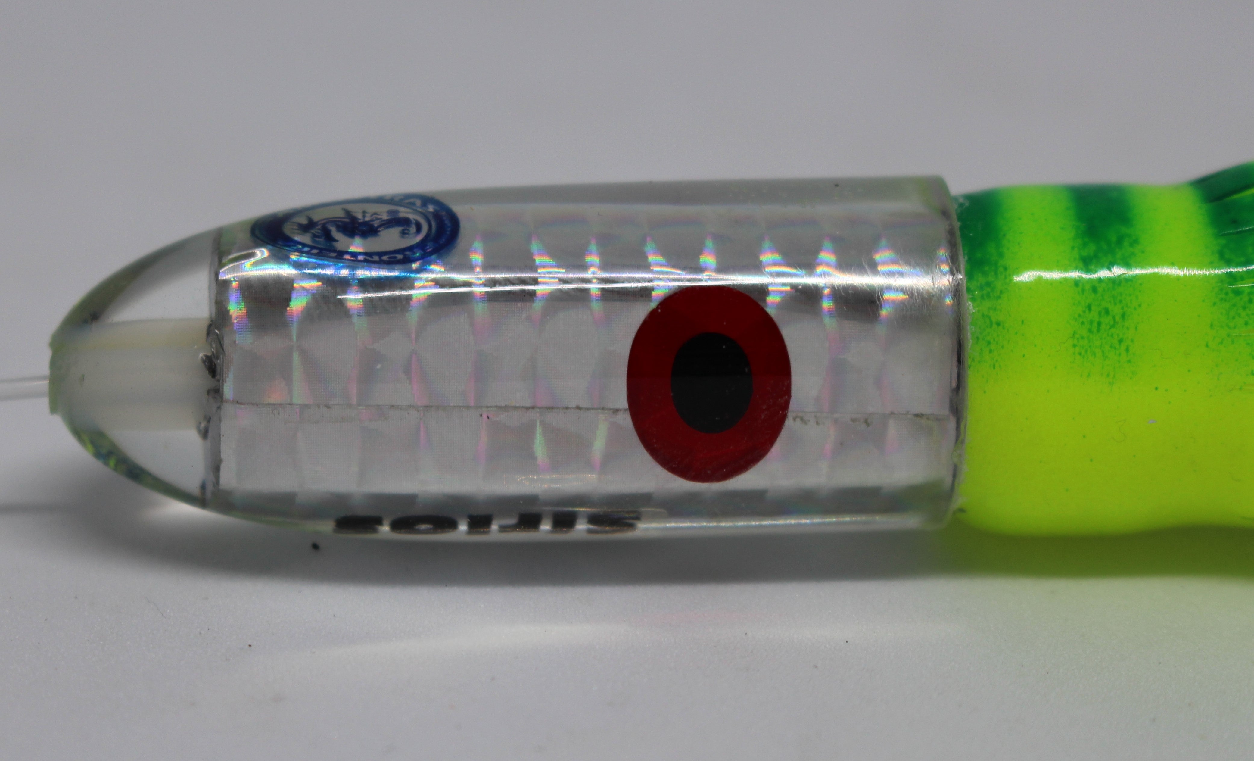 FRONTEIRA - SIRIUS SOFT BULLET HEAD - 8 INCH TUNA LURE - GREEN STRIPY ...