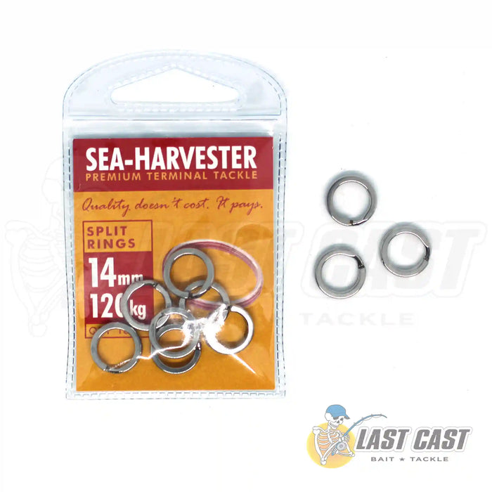 SEA HARVESTER - SPLIT RINGS — Last Cast Bait and Tackle