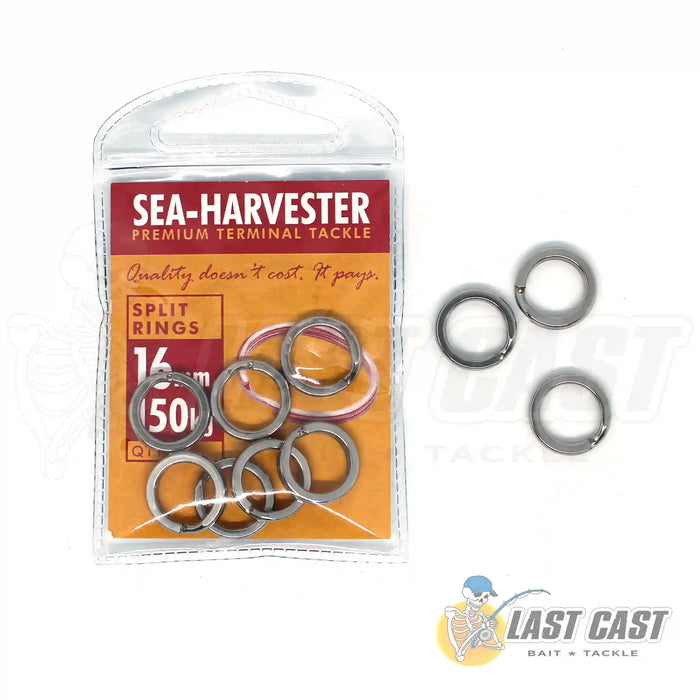 SEA HARVESTER - SPLIT RINGS — Last Cast Bait and Tackle